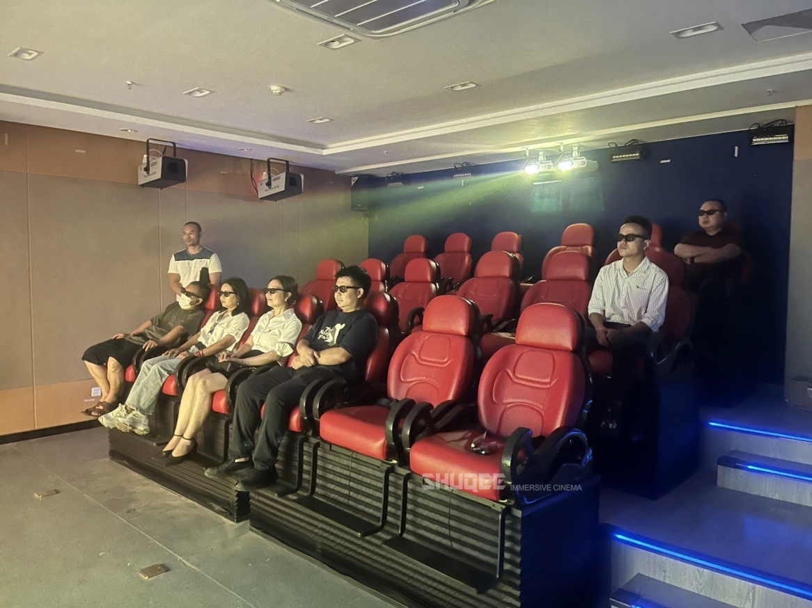 5D Cinema Applied: An Immersive Experience for Teenagers