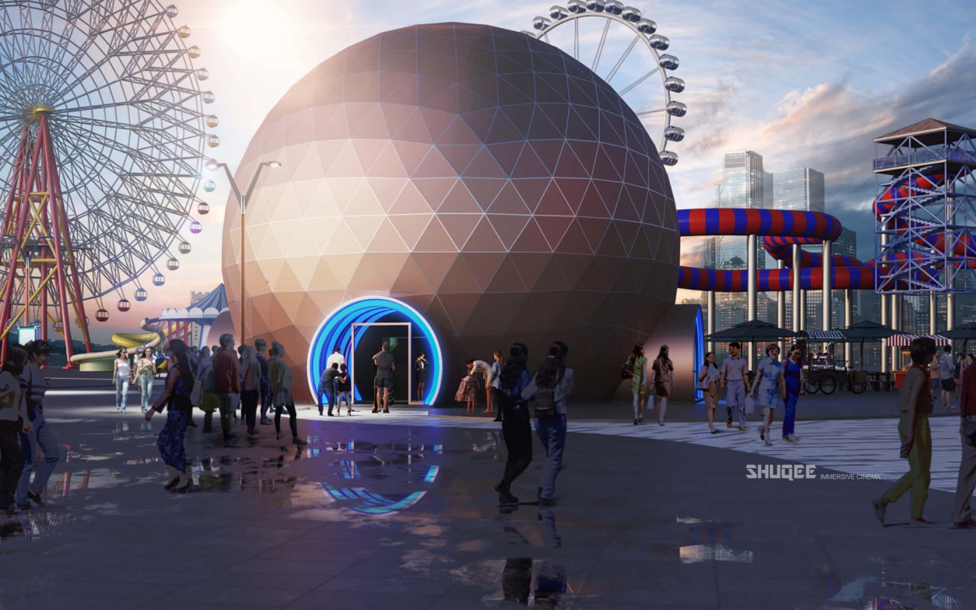 Immersive Digital Attractions Experiences - Shuqee Tech